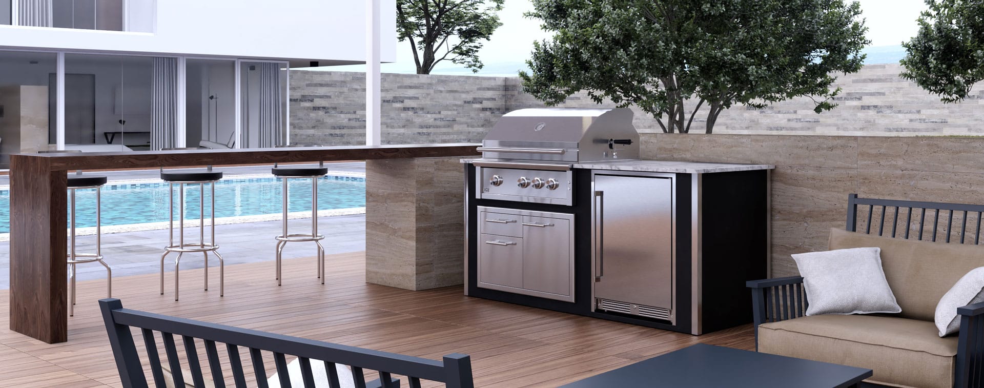 7 Inspiring Outdoor Kitchen Designs – XO Appliance